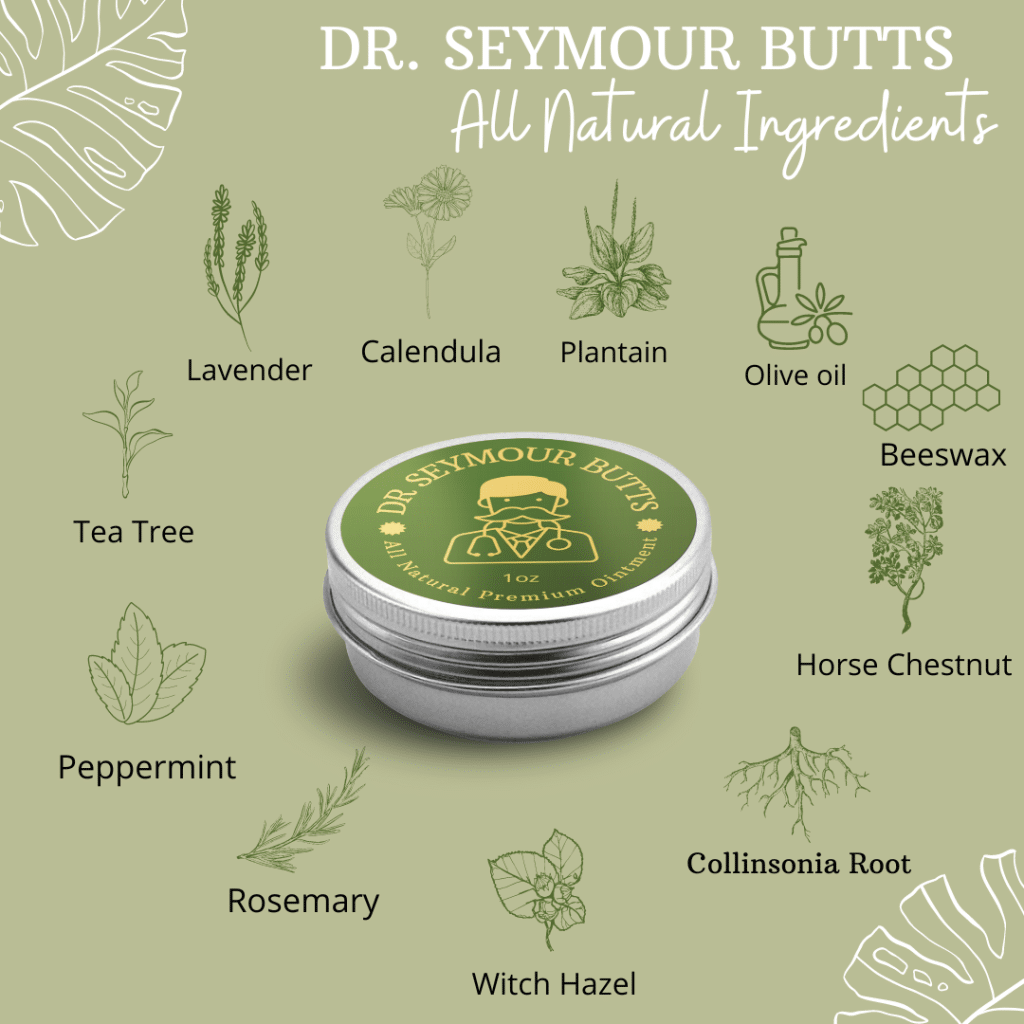 PREMIUM OINTMENT – Dr Seymour Butts Hemorrhoid Cream